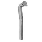 Sailboat and yacht standing rigging swage terminal T bars, backing ...