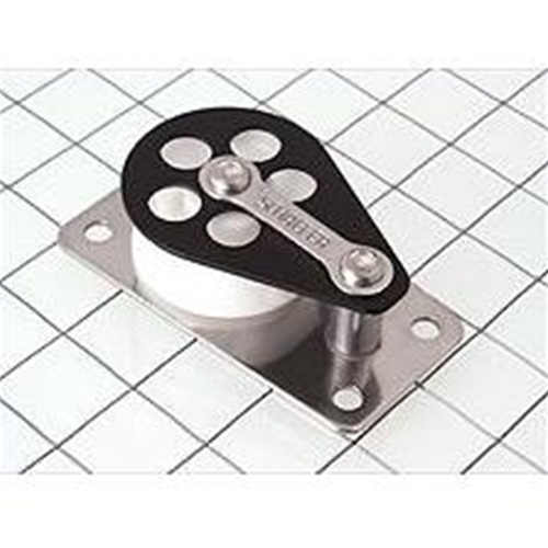 Rigging Only - to 7/16 line, 1000 lbs Schaefer Cheek Block Flat Base ...