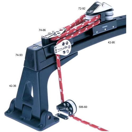 Rigging Only - Schaefer Bridge Traveler System, 1 1/2"(38mm) 3750 lbs 42-00